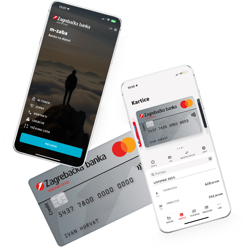Zlatna Mastercard kreditna kartica - Zagrebačka banka